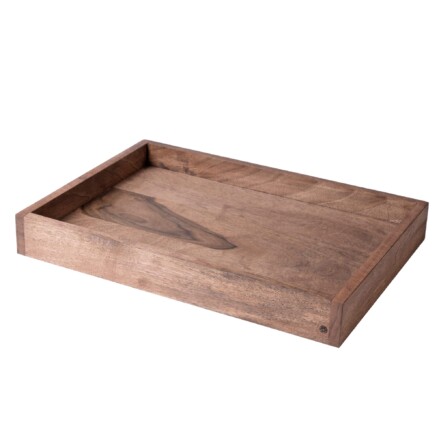 Signature Wooden Tray – Oak - Large - Oishya