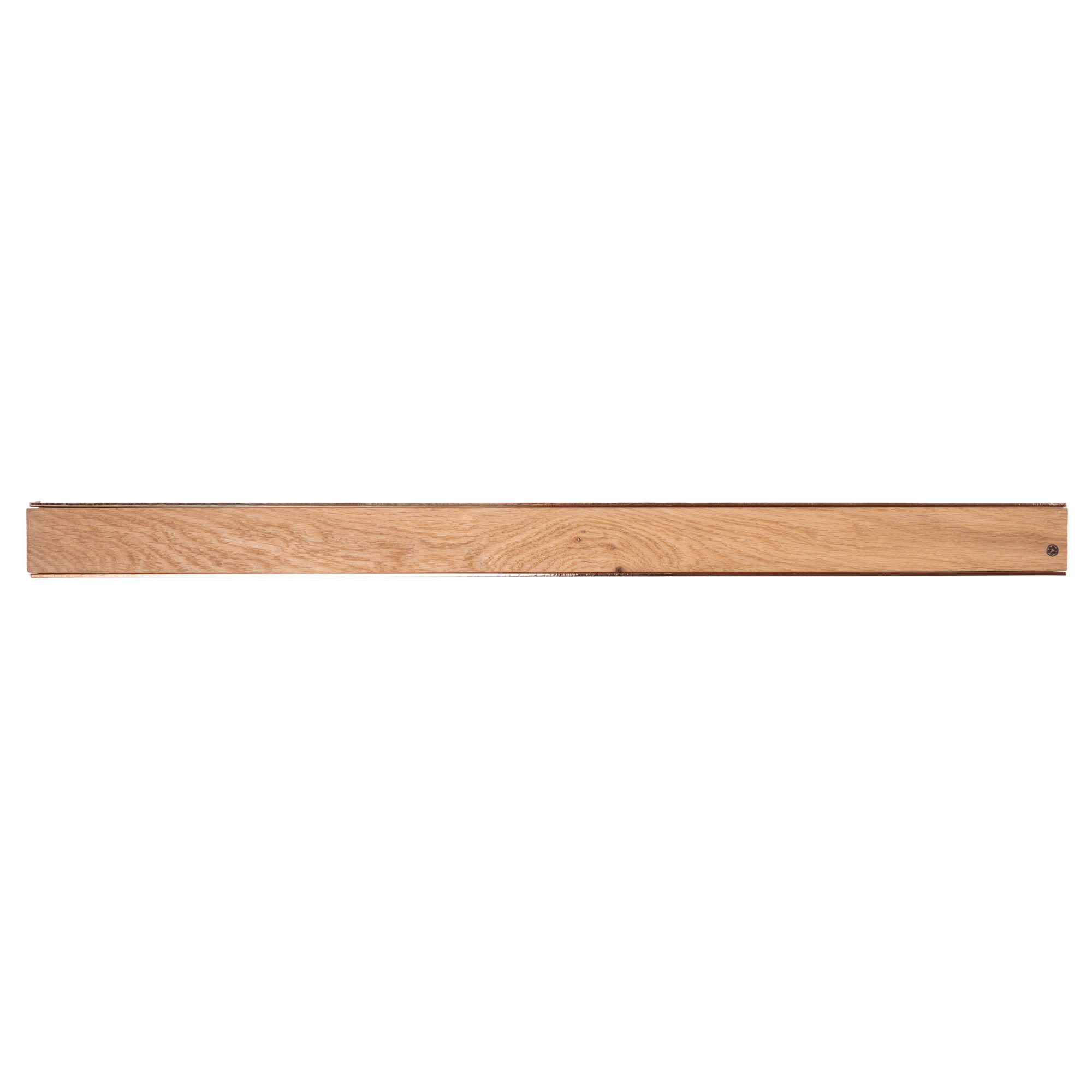 Wall Mounted Magnetic Wood Knife Rack - Copper Oak 70cm - Oishya