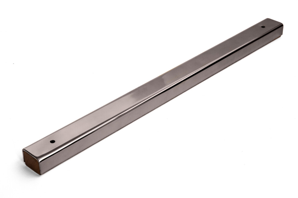 Wall Mounted Magnetic Wood Knife Rack - Steel Oak 70cm - Oishya